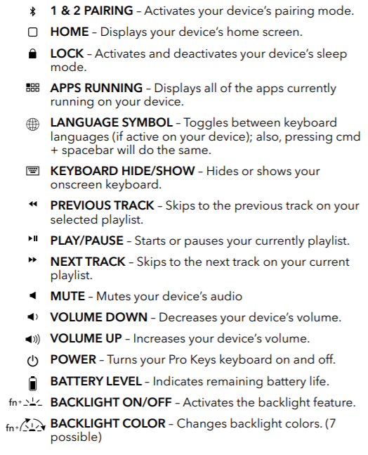 What Are The Special Function Keys For My ZAGG Pro Keys Welcome To What Are The Special Function Keys For My ZAGG Pro Keys Welcome To